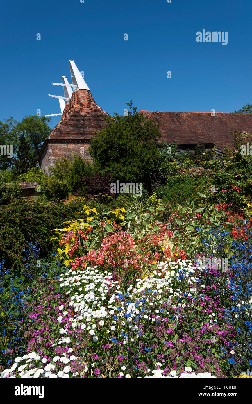Riot of colour at Great Dixter Stock Photo - Alamy