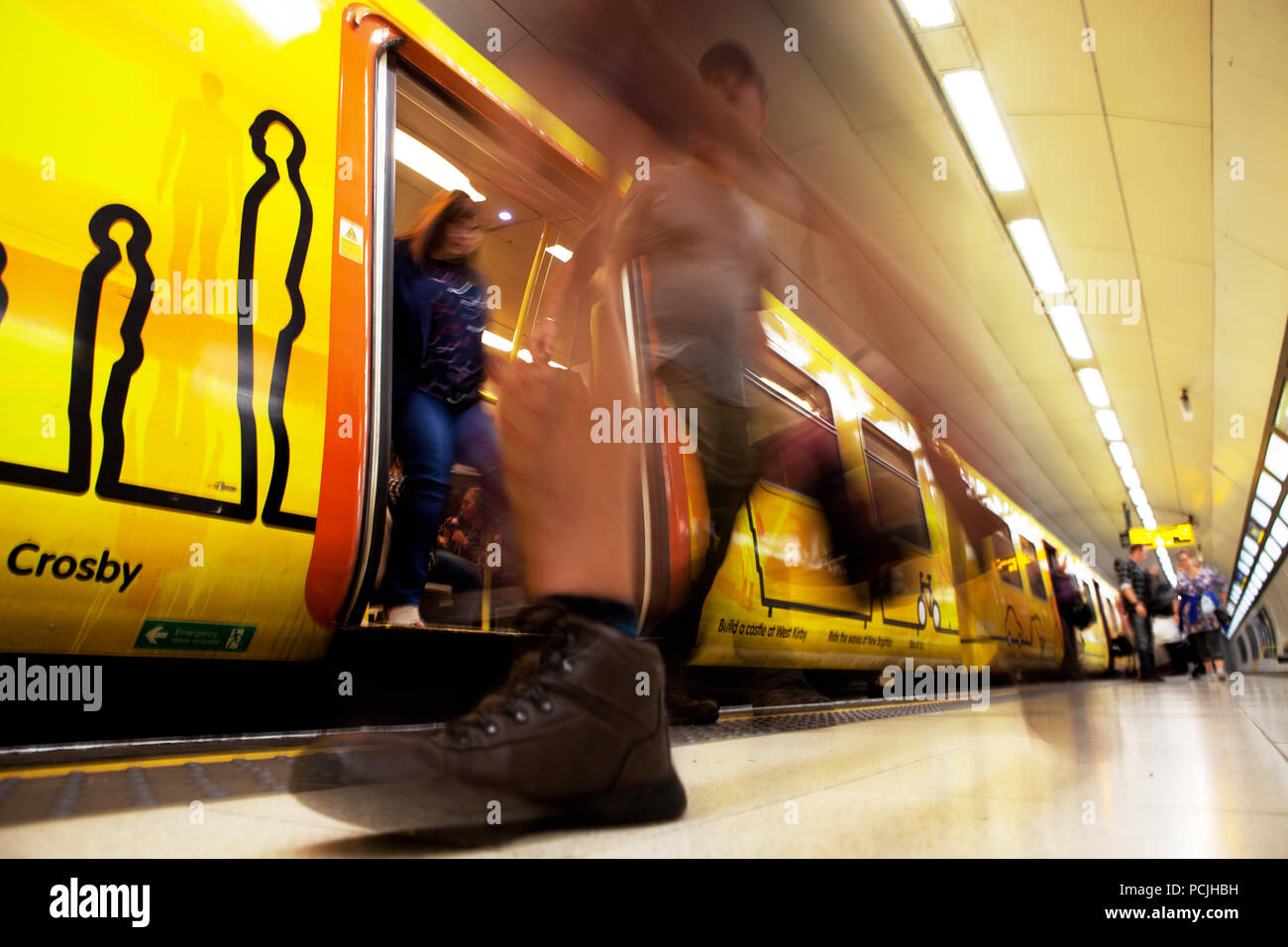 Liverpool subway hi-res stock photography and images - Alamy