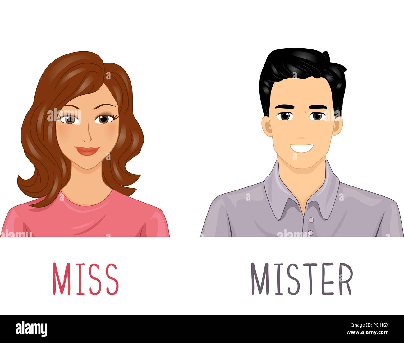 Miss mister Cut Out Stock Images & Pictures - Alamy