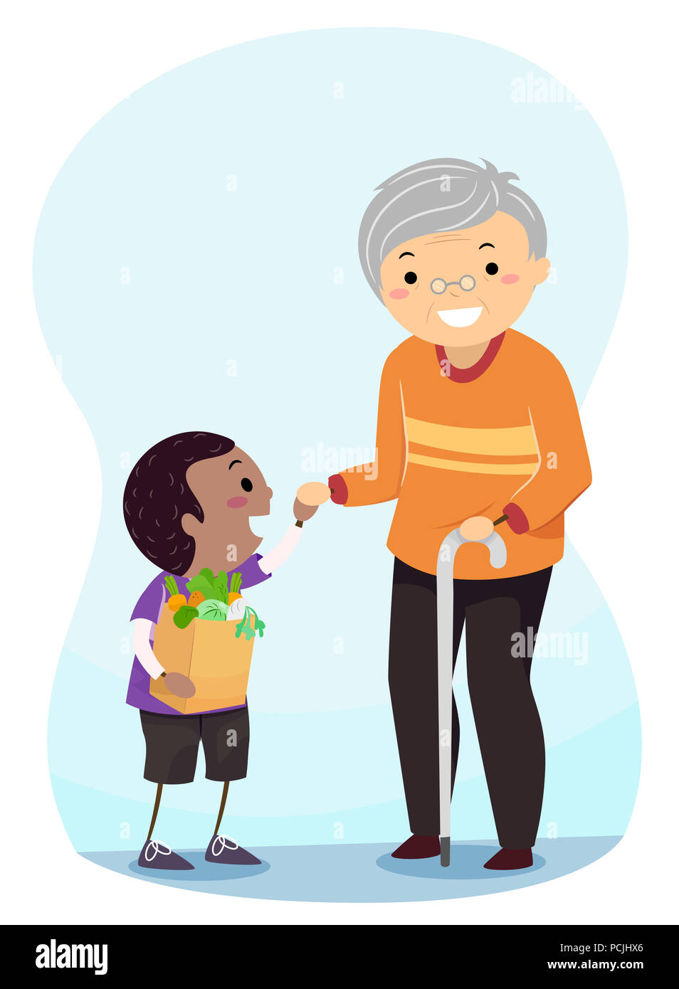 Carrying bag help hi-res stock photography and images - Alamy