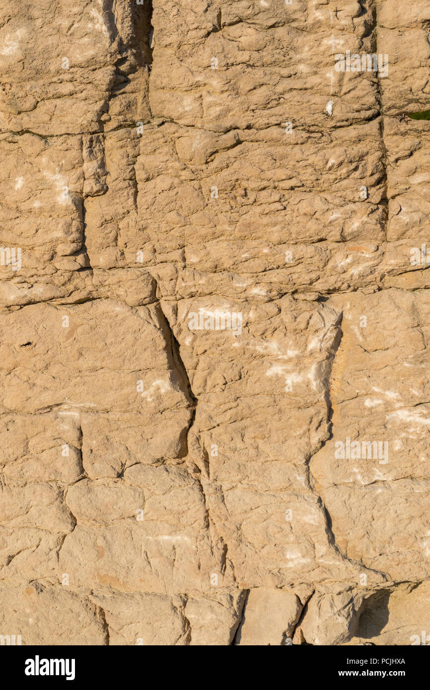 Weathered limestone rock face geology wallpaper background, showing ...