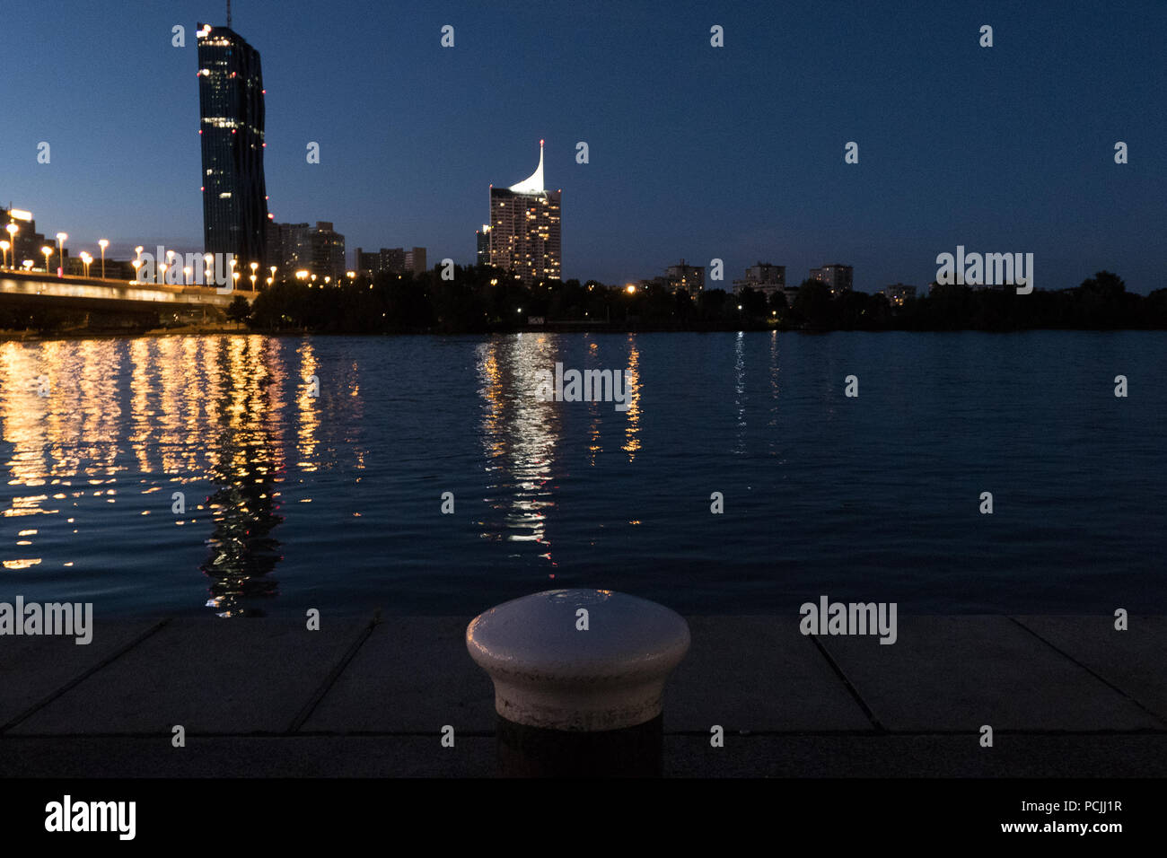 vienna at night Stock Photo - Alamy