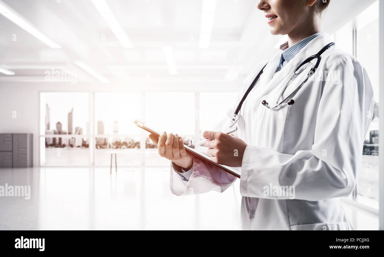 New generation of successful medical employees Stock Photo - Alamy