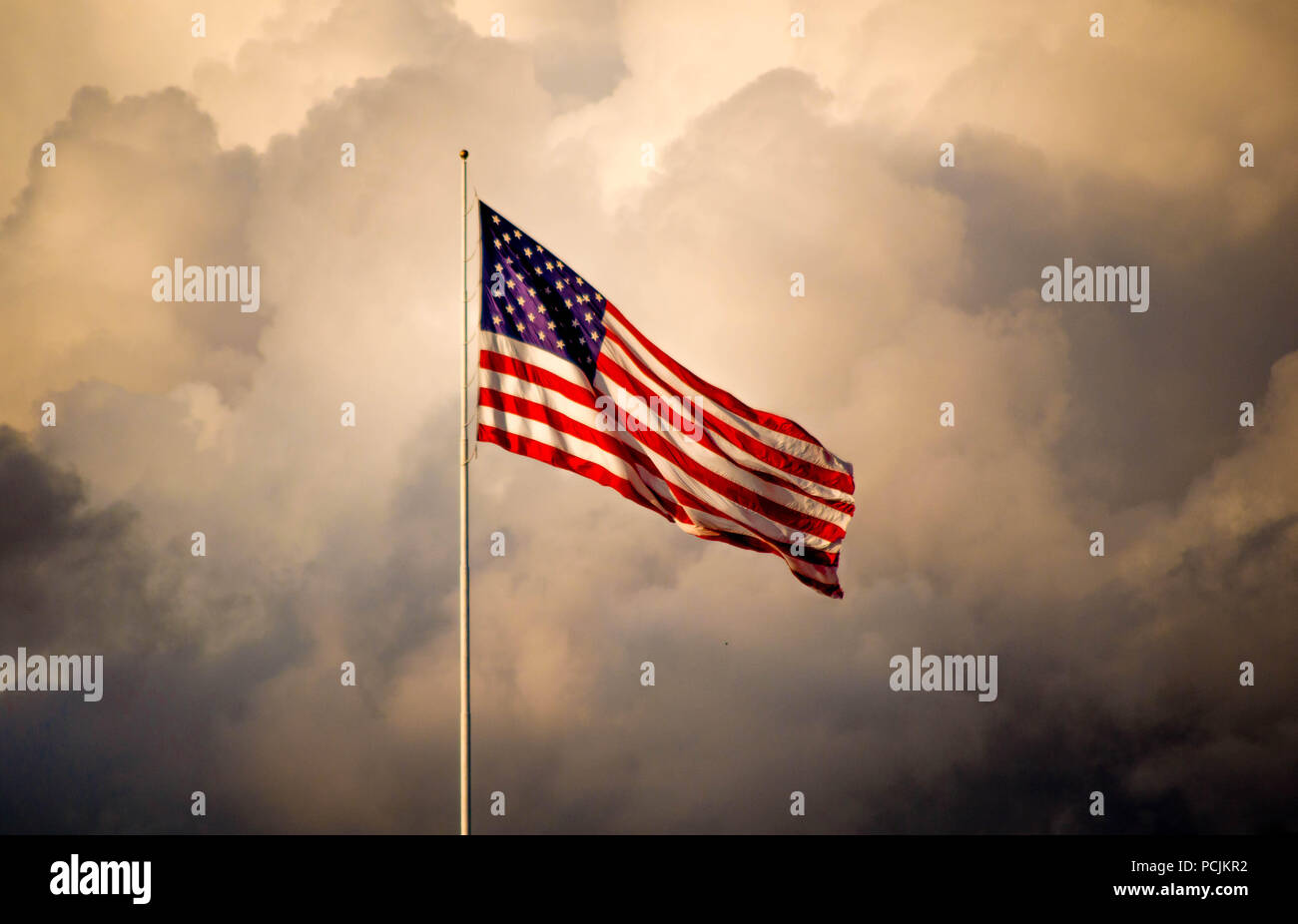 American Flag Storm High Resolution Stock Photography and Images - Alamy