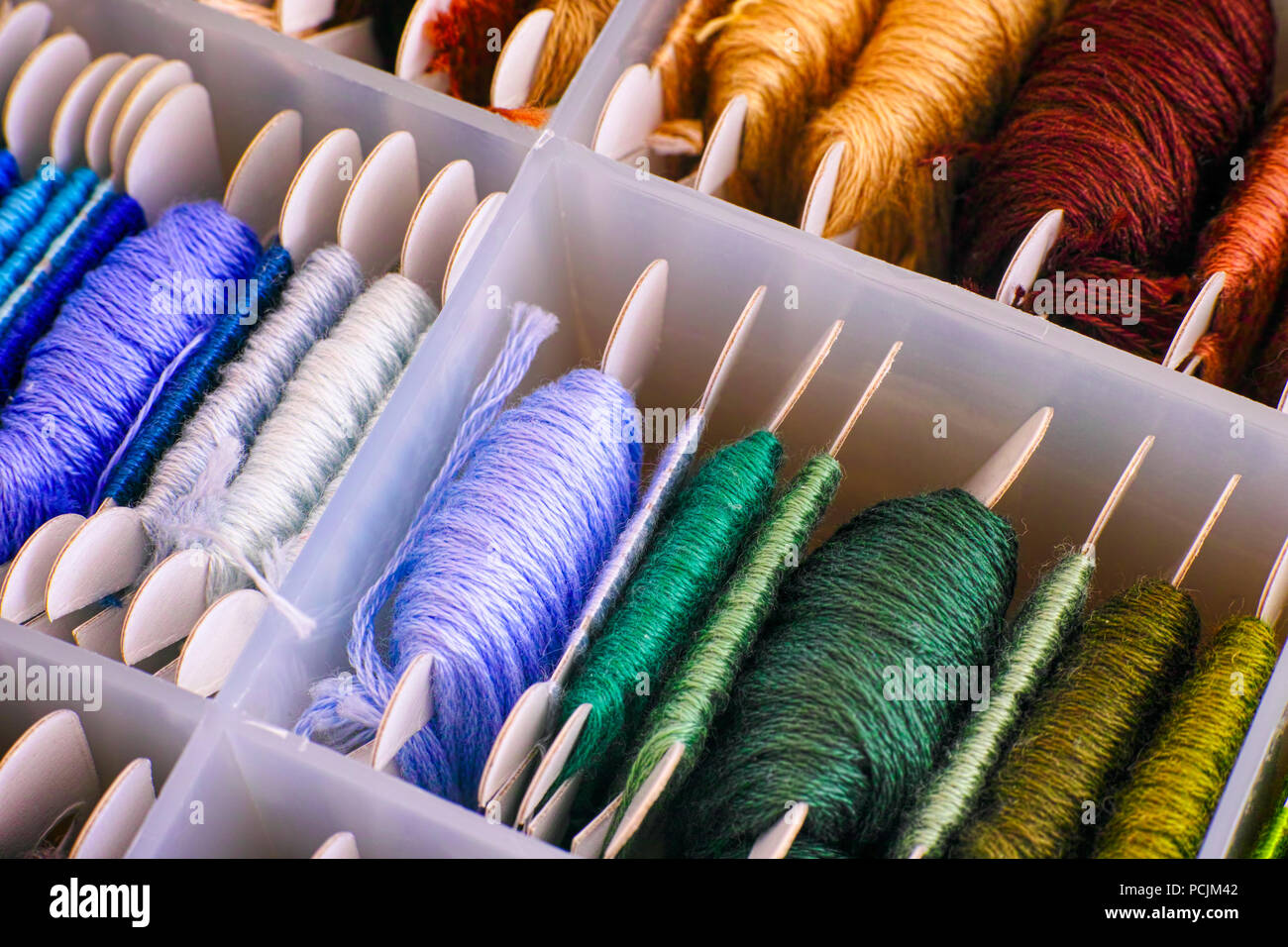 Multi coloured embroidery hi-res stock photography and images - Alamy