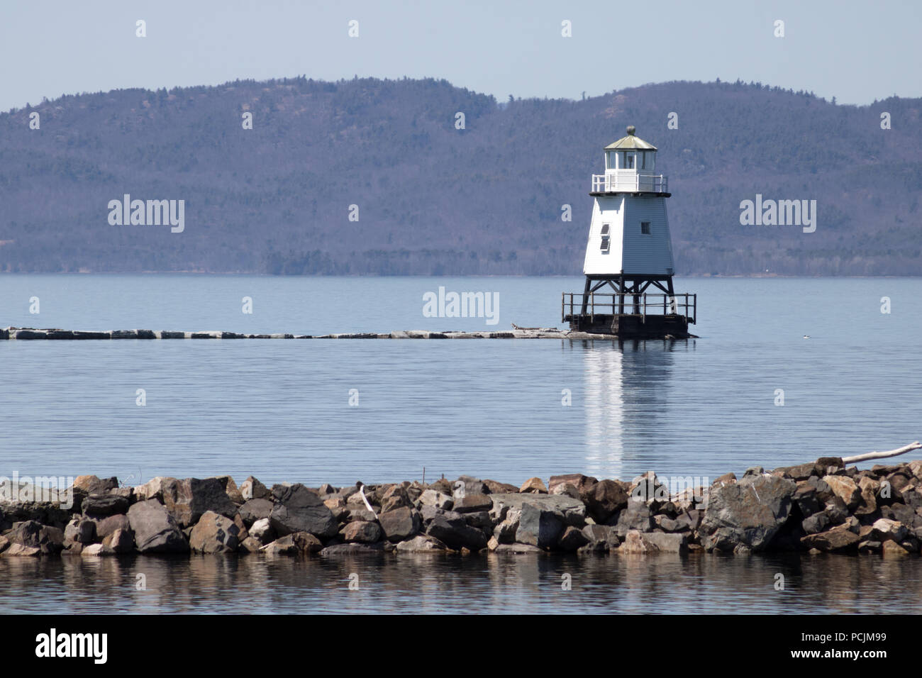 Burlington lighthouse hi-res stock photography and images - Alamy