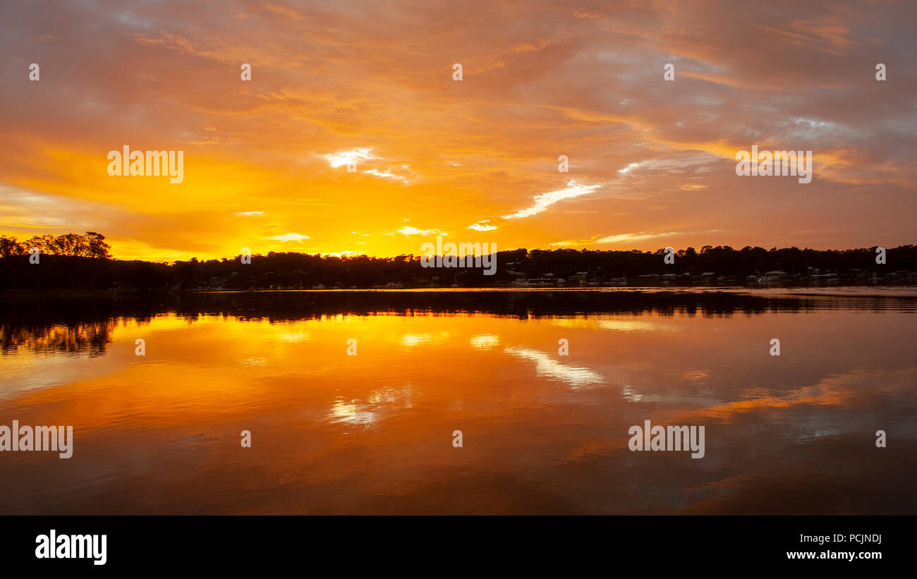 Stratus sunset hi-res stock photography and images - Alamy