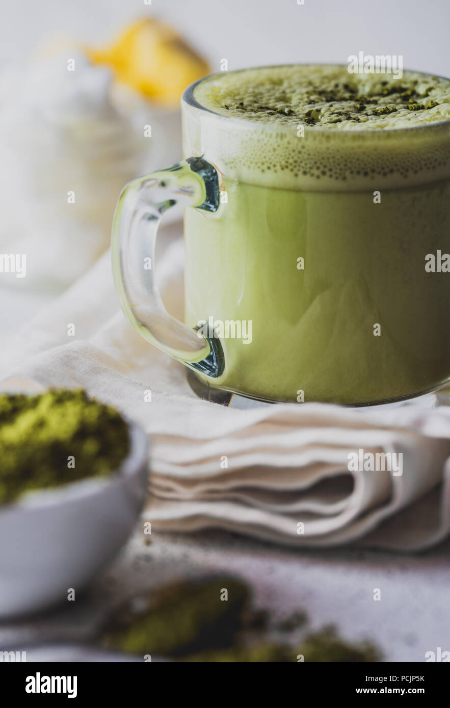 BULLETPROOF MATCHA. Ketogenic keto diet hot drink. Tea matcha blended ...