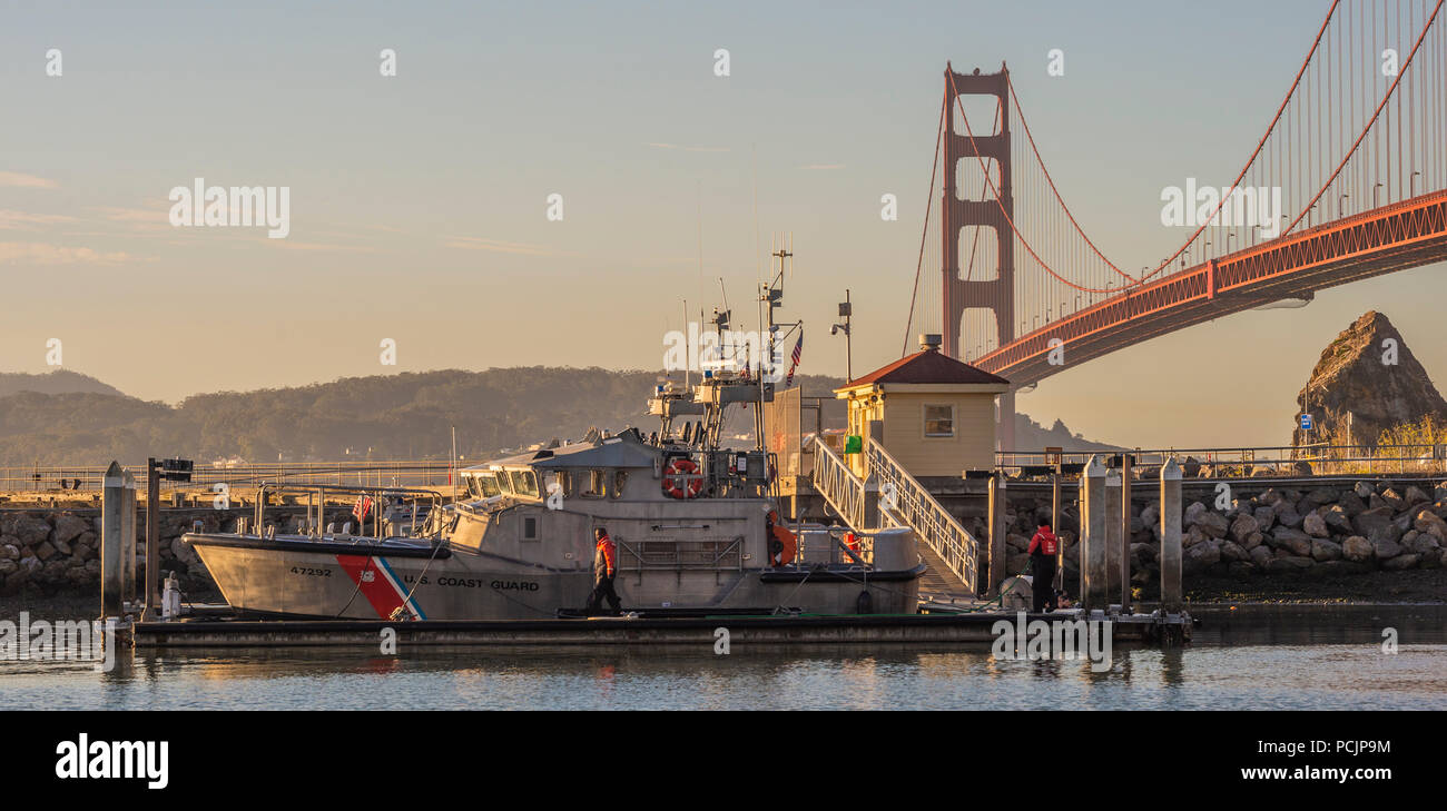 Golden gate bridge coast guard hi-res stock photography and images - Alamy