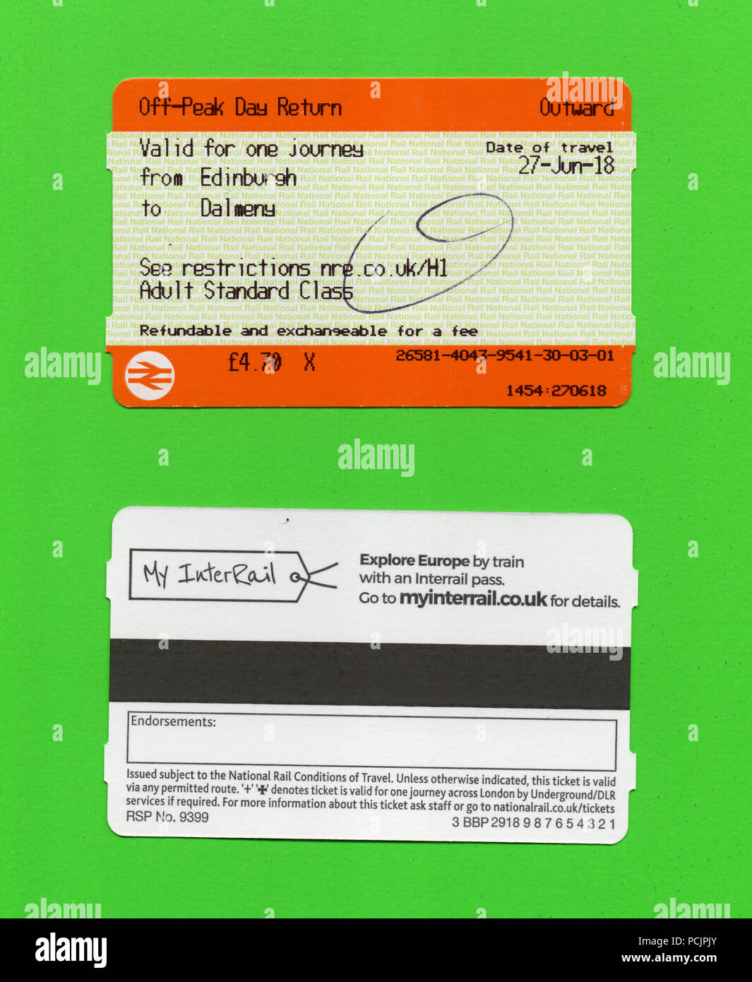 Return ticket hi-res stock photography and images - Alamy