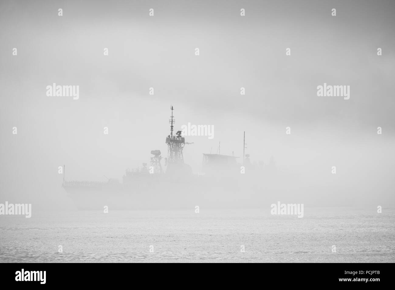 Canada frigate navy halifax Black and White Stock Photos & Images - Alamy