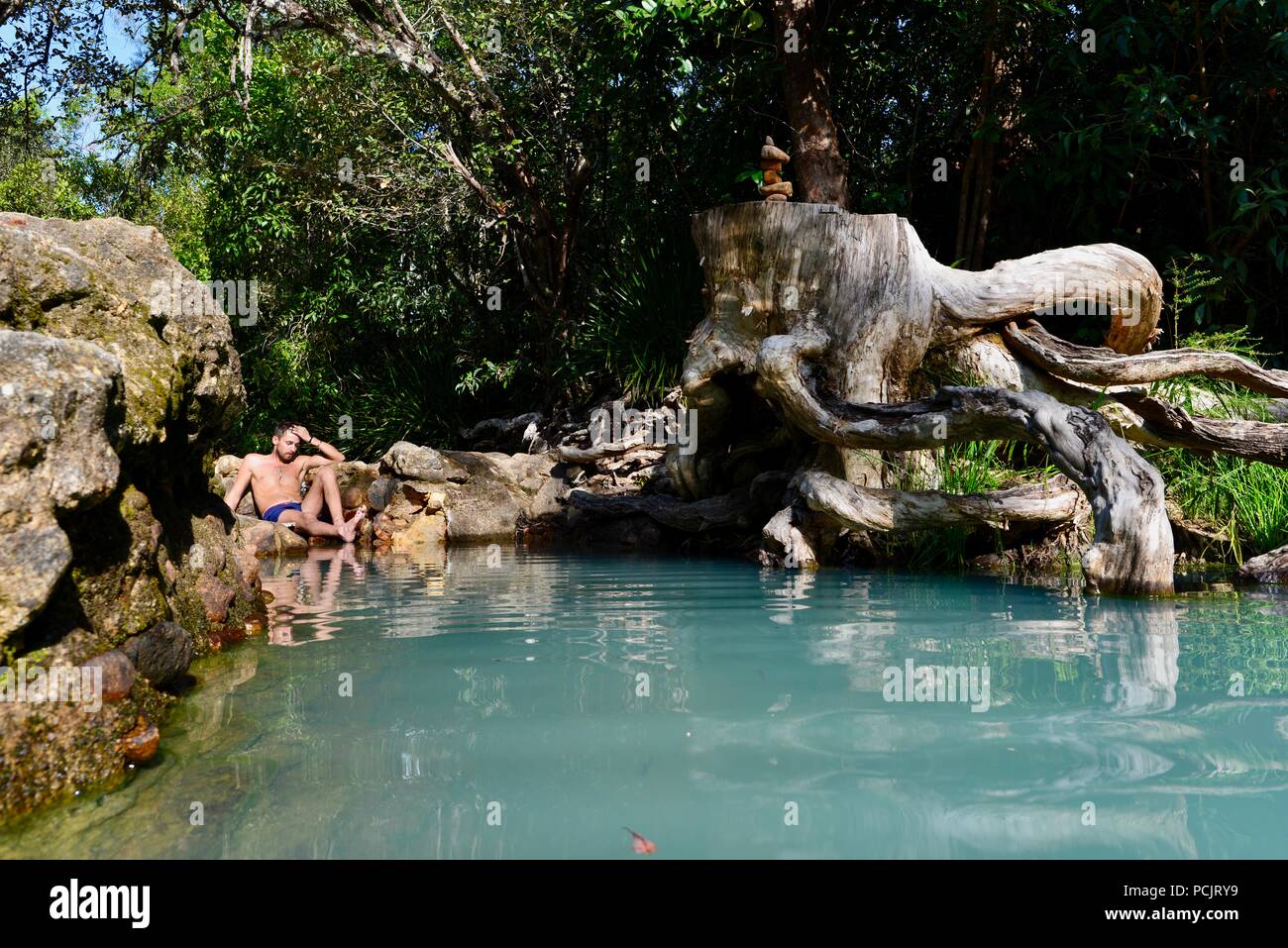 Family relaxes in the sun hi-res stock photography and images - Alamy