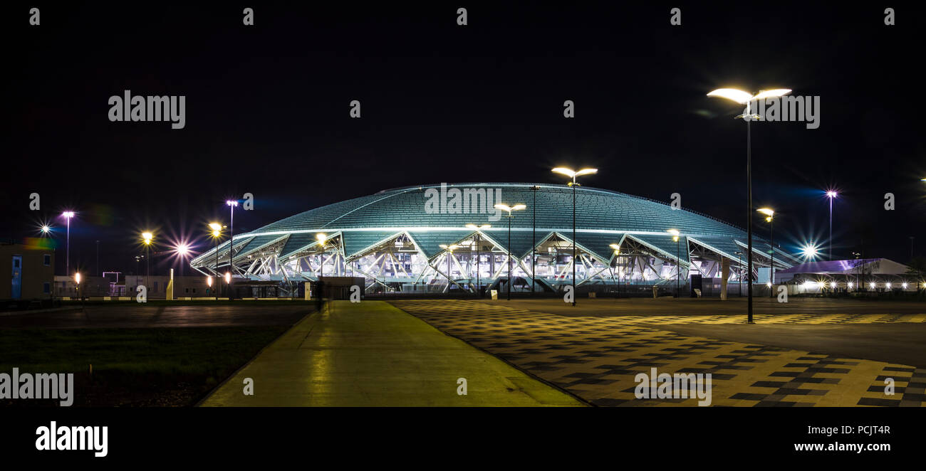 Samara Arena football stadium. Samara - the city hosting the FIFA World ...