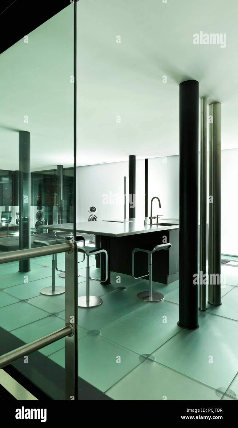 New architecture, loft interior, modern design Stock Photo - Alamy