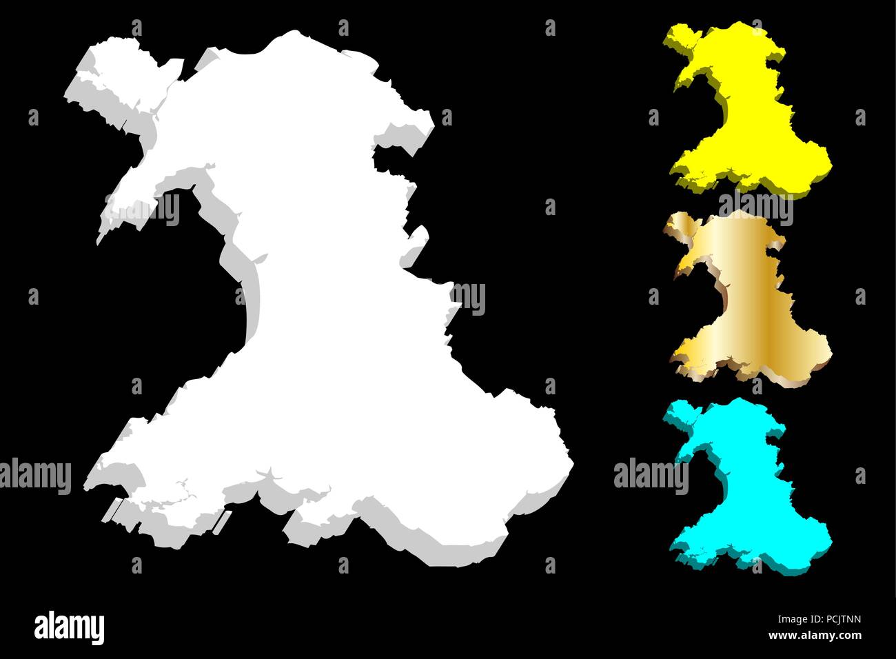 Symbolic of wales Stock Vector Images - Alamy