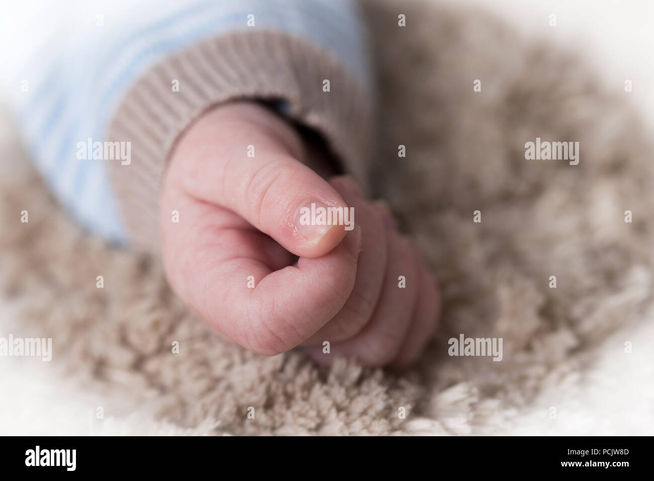 Little hand newborn baby hi-res stock photography and images - Alamy