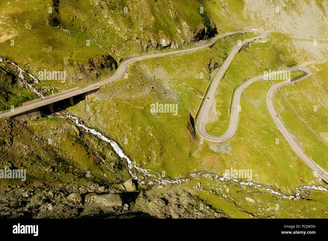 Transfagarasan mountain road Stock Photo - Alamy