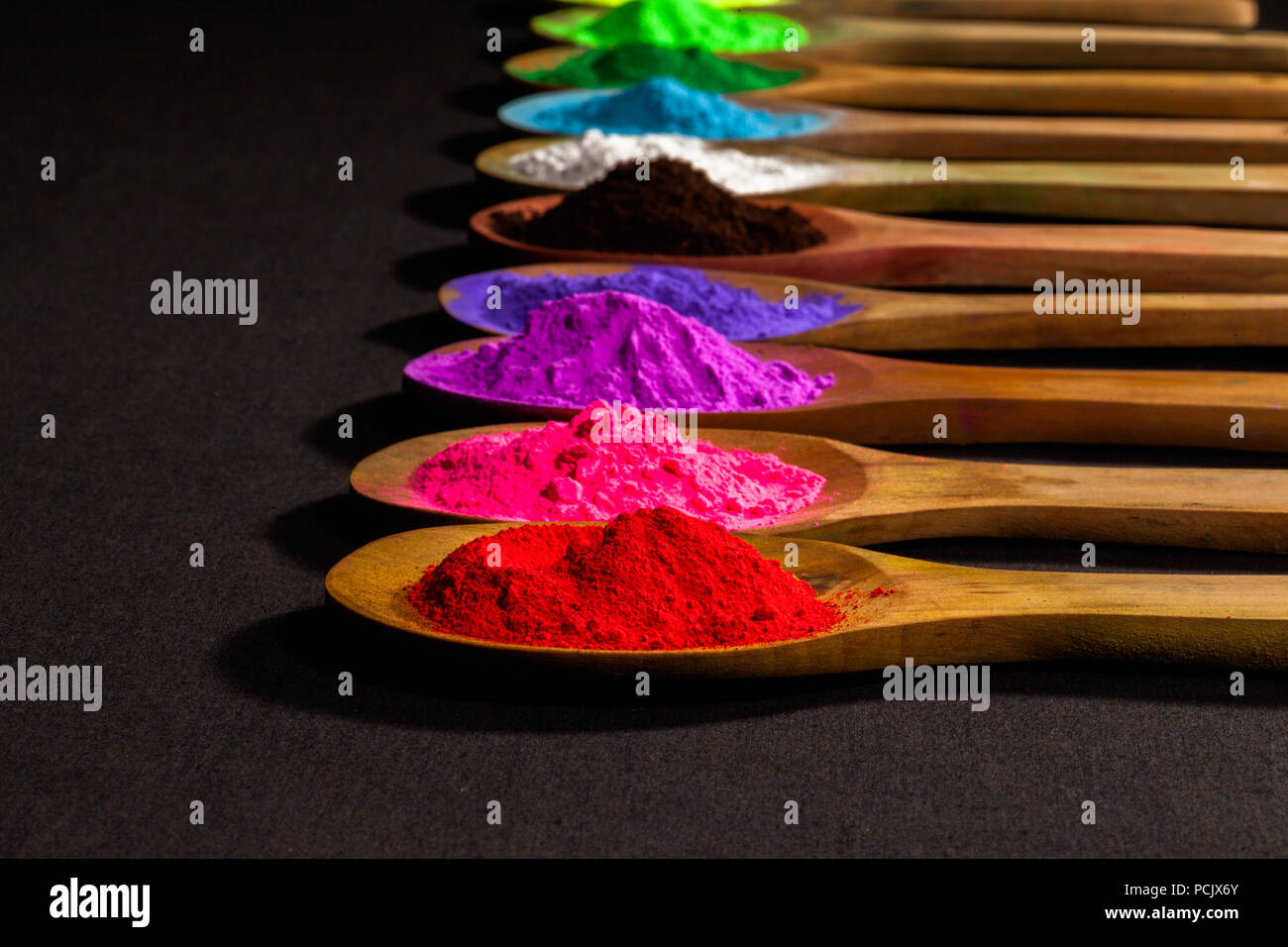 powder paint is a natural color that humans use Stock Photo - Alamy