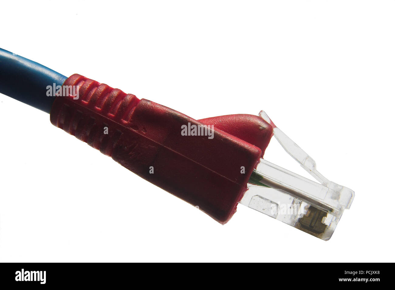 RJ45 Network Cable plug Stock Photo - Alamy