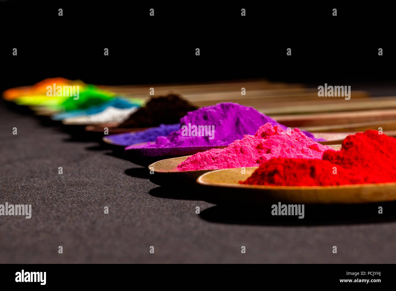 powder paint is a natural color that humans use Stock Photo - Alamy