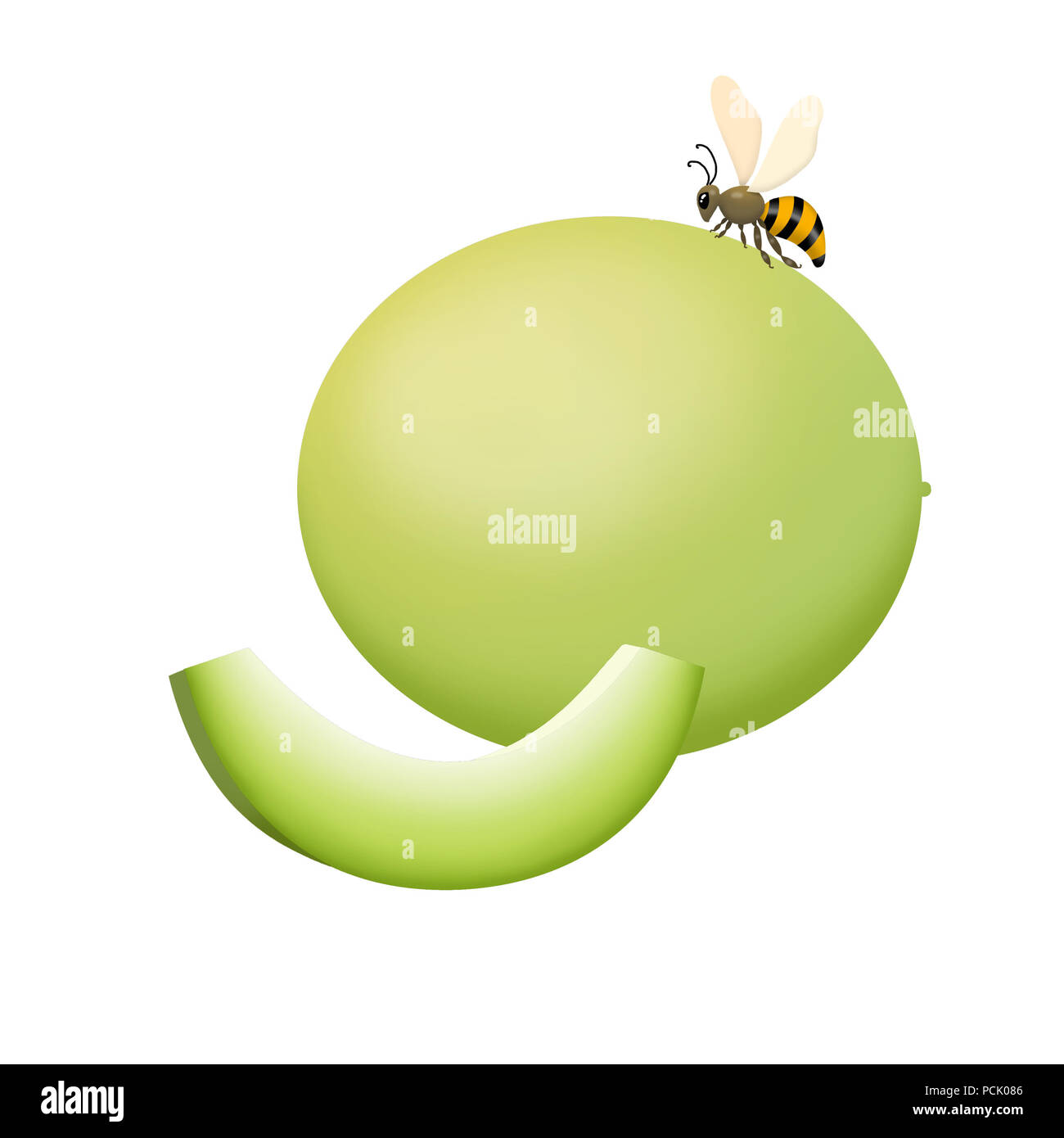 Honey bee clip art hi-res stock photography and images - Alamy