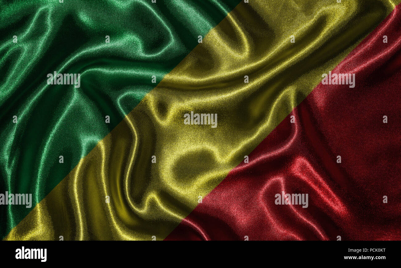 Republic of Congo flag - Fabric flag of Republic of Congo country ...