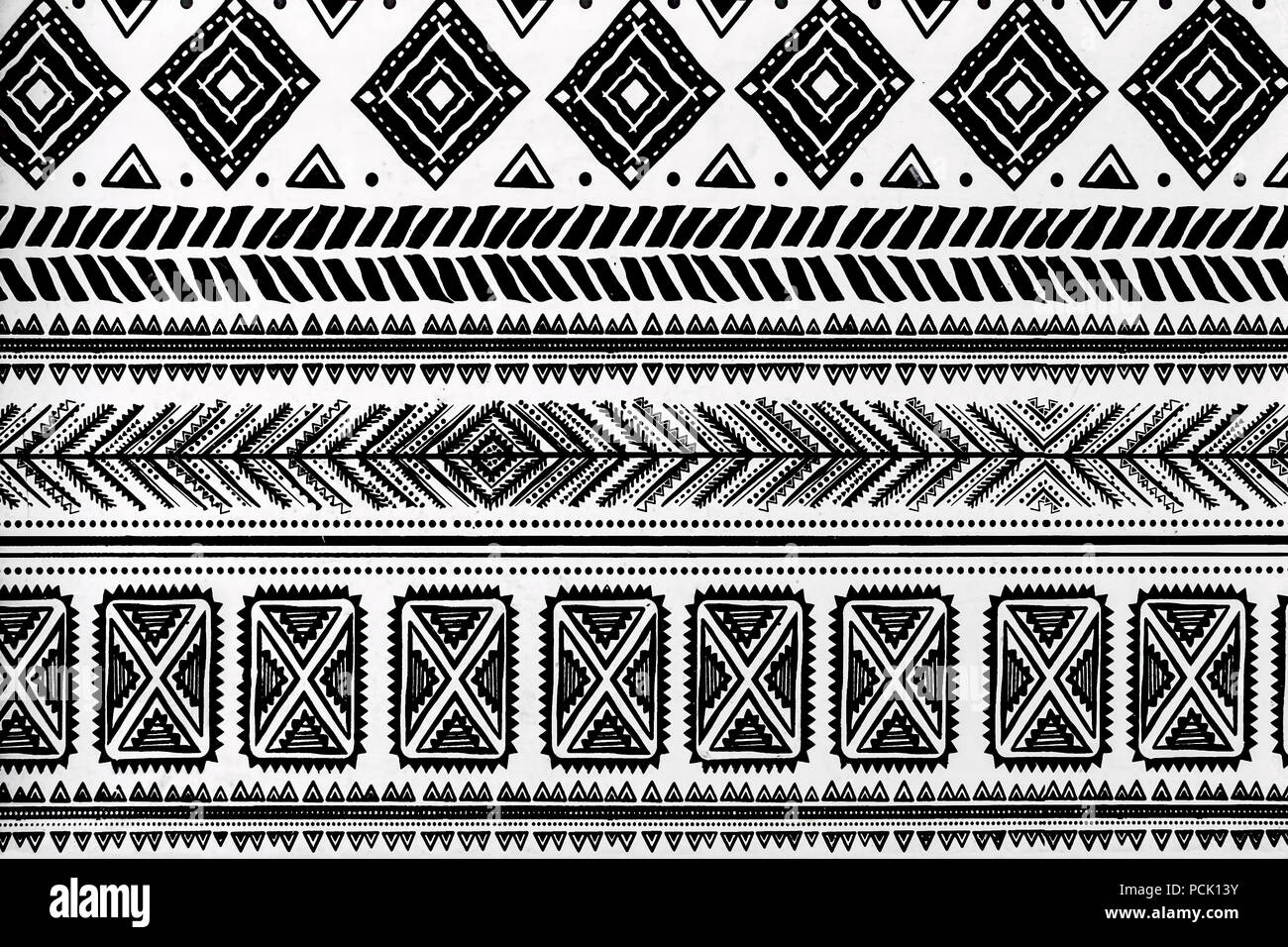 Abstract Tribal Pattern Stock Photo - Alamy