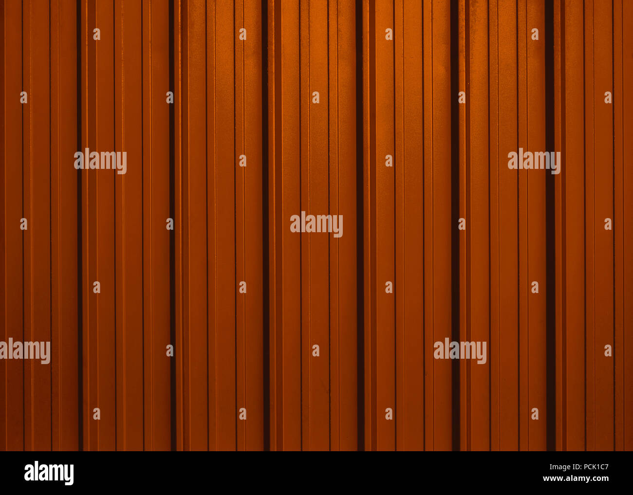 Brown corrugated metal Stock Photo - Alamy