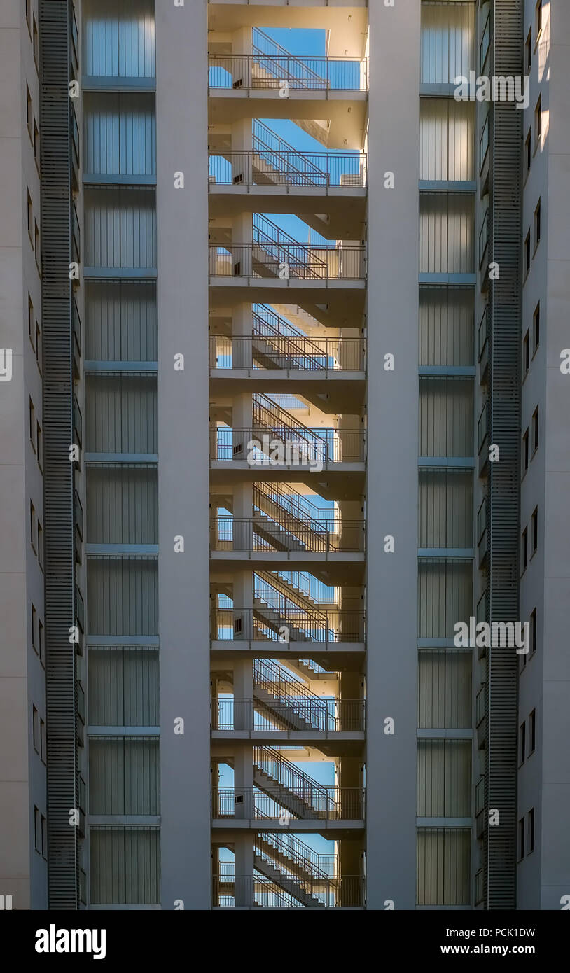 building with stairs Stock Photo - Alamy