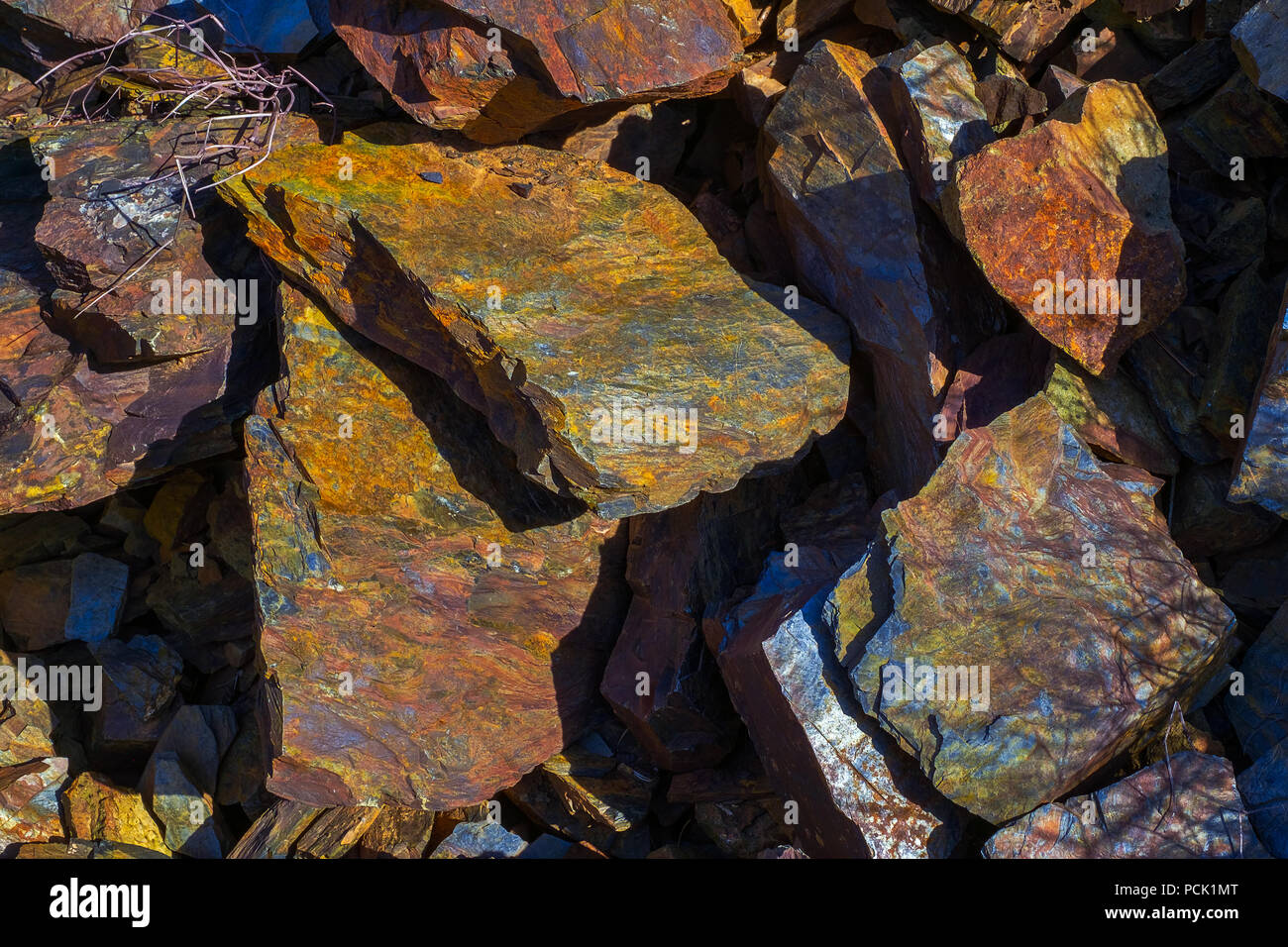 Stained red rocks hi-res stock photography and images - Alamy