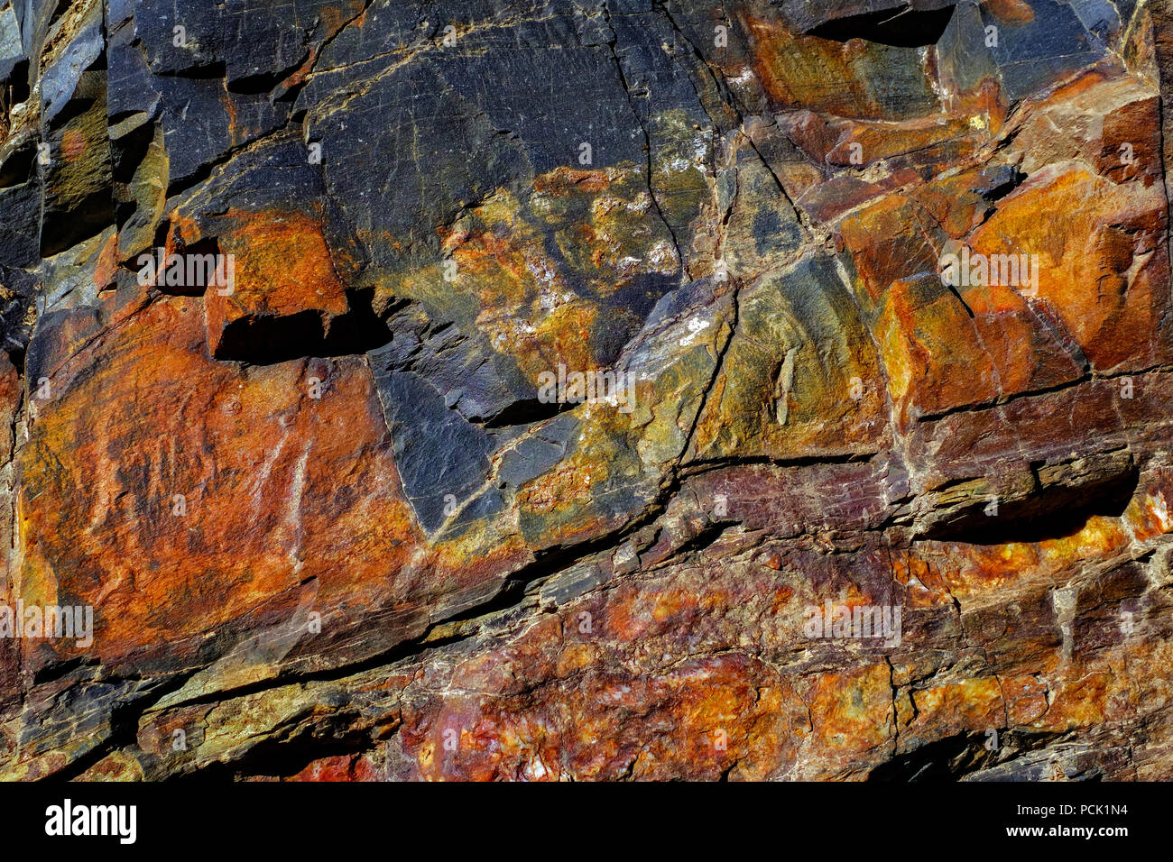 colorful formations of rocks Stock Photo - Alamy