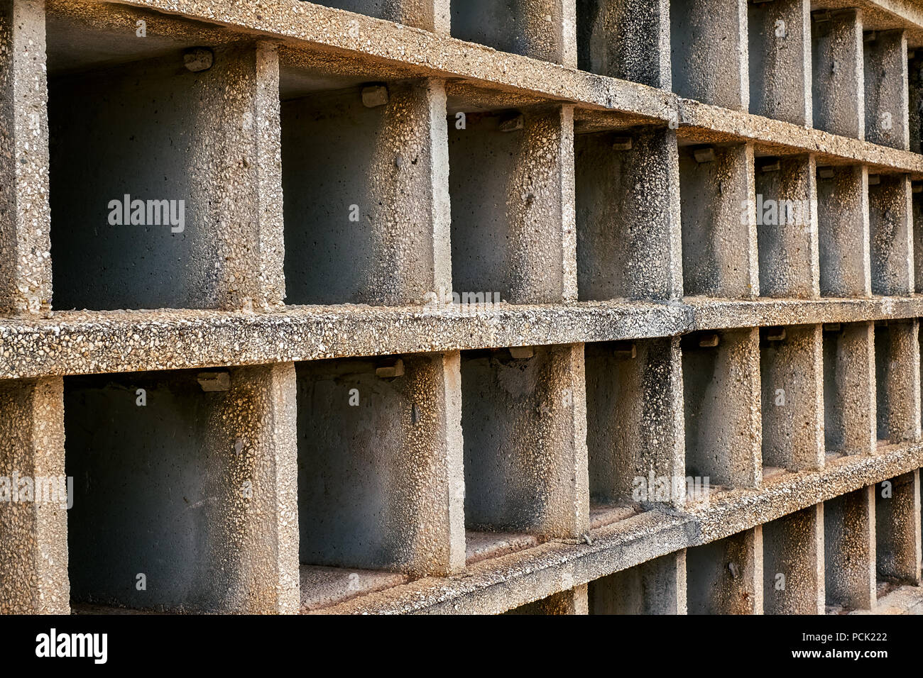 empty concrete boxes Stock Photo - Alamy