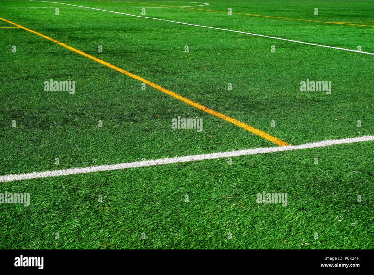 football field lines Stock Photo - Alamy