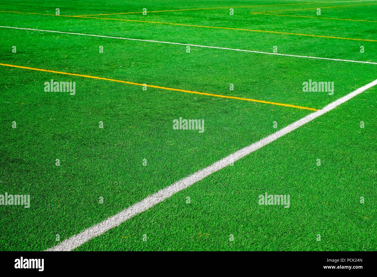 football field lines Stock Photo - Alamy