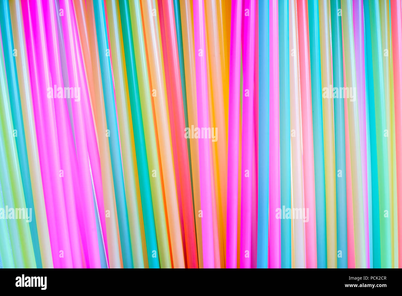 Many different colored plastic drink Stock Photo - Alamy
