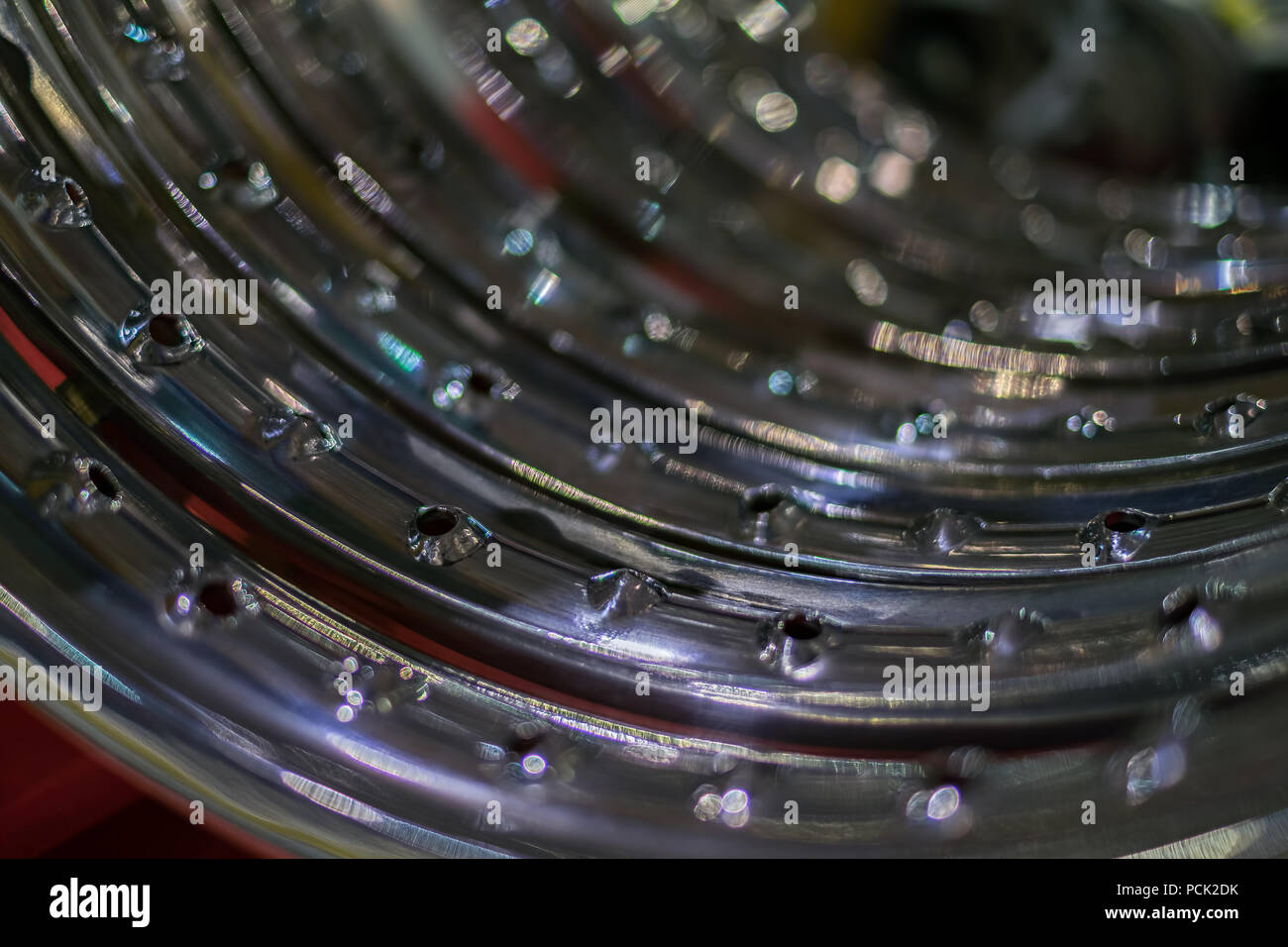 motorcycle rims close up Stock Photo - Alamy