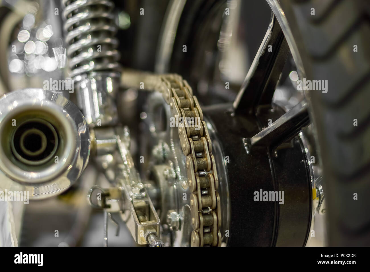 Shaft drive motorcycle hi-res stock photography and images - Alamy