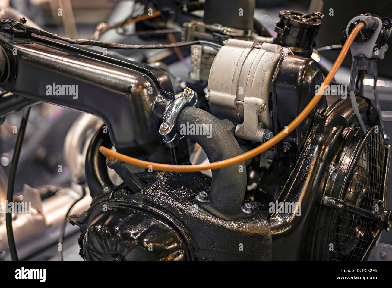 old car engine Stock Photo - Alamy