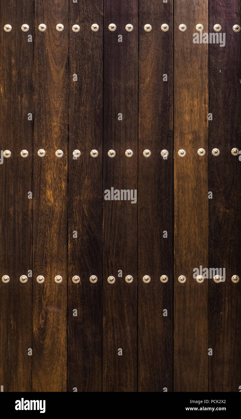 Castle door rivets hi-res stock photography and images - Alamy