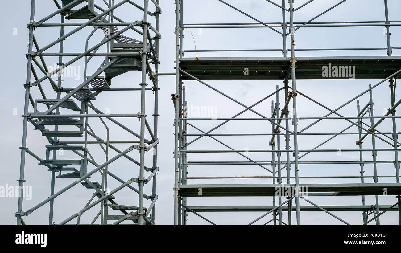 Interesting scaffolding hi-res stock photography and images - Alamy