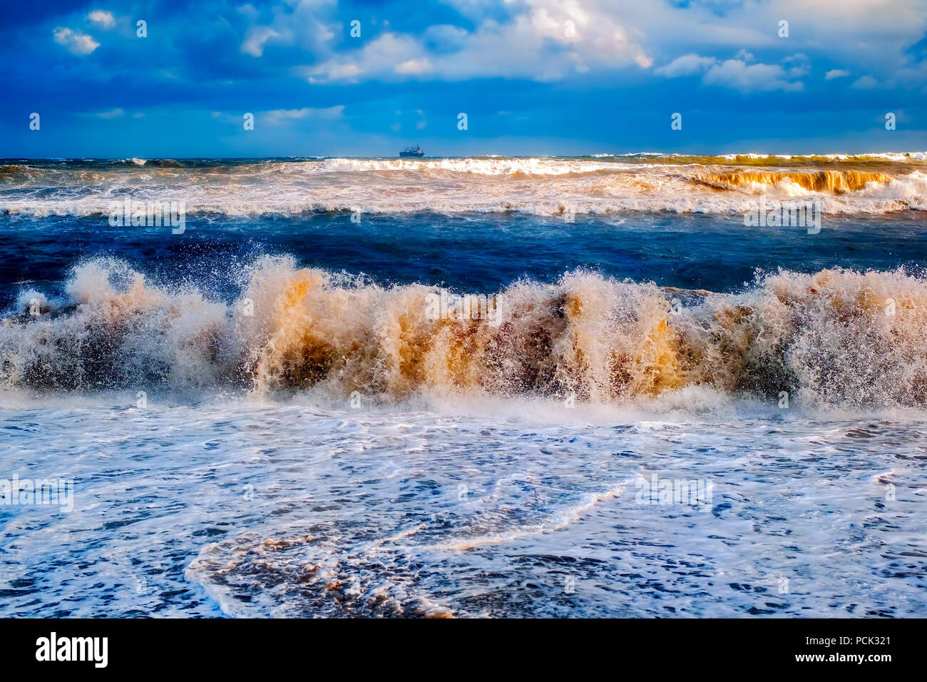 storm at sea Stock Photo - Alamy