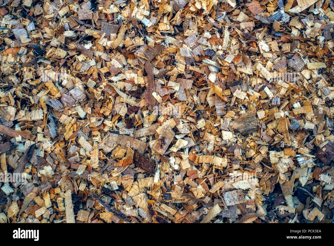 Wood sawdust texture background Stock Photo - Alamy