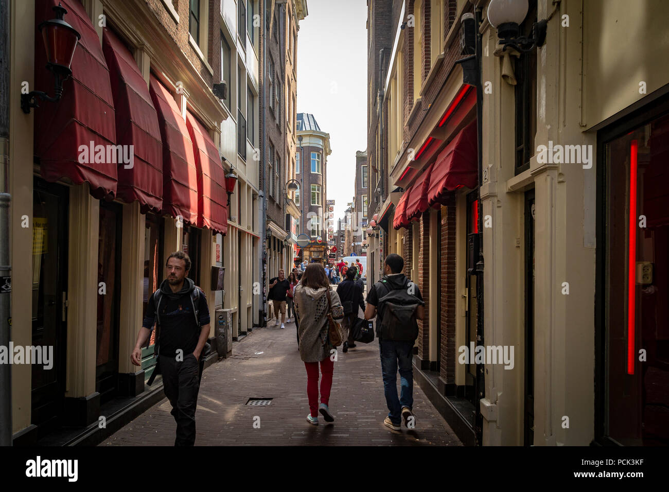 Street view in Amsterdam, Netherlands Stock Photo - Alamy