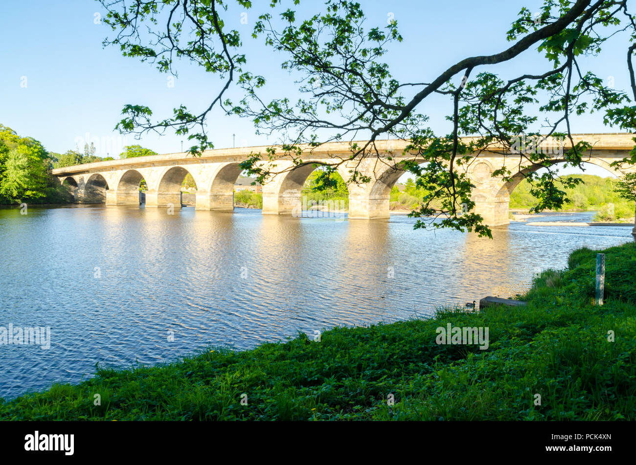 Hexham grade ii listed bridge hi-res stock photography and images - Alamy