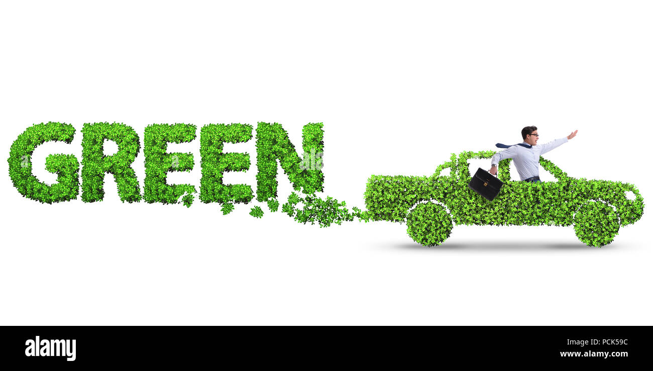 Concept of clean fuel and eco friendly cars Stock Photo - Alamy