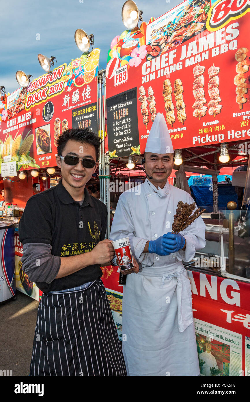 Shrimp grill in night food hi-res stock photography and images - Alamy