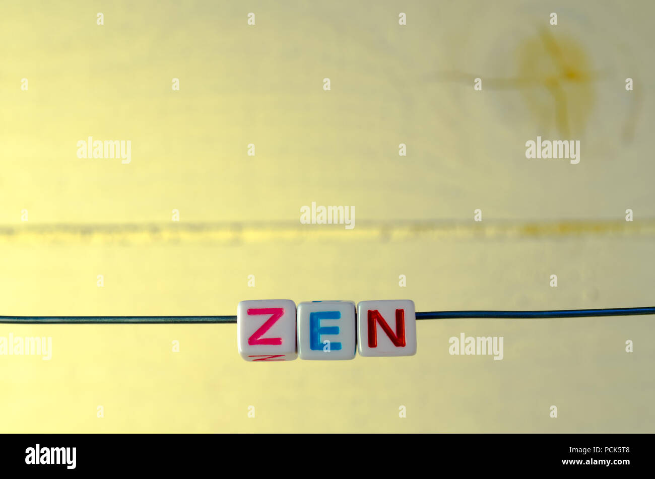 Zen alphabet hi-res stock photography and images - Alamy