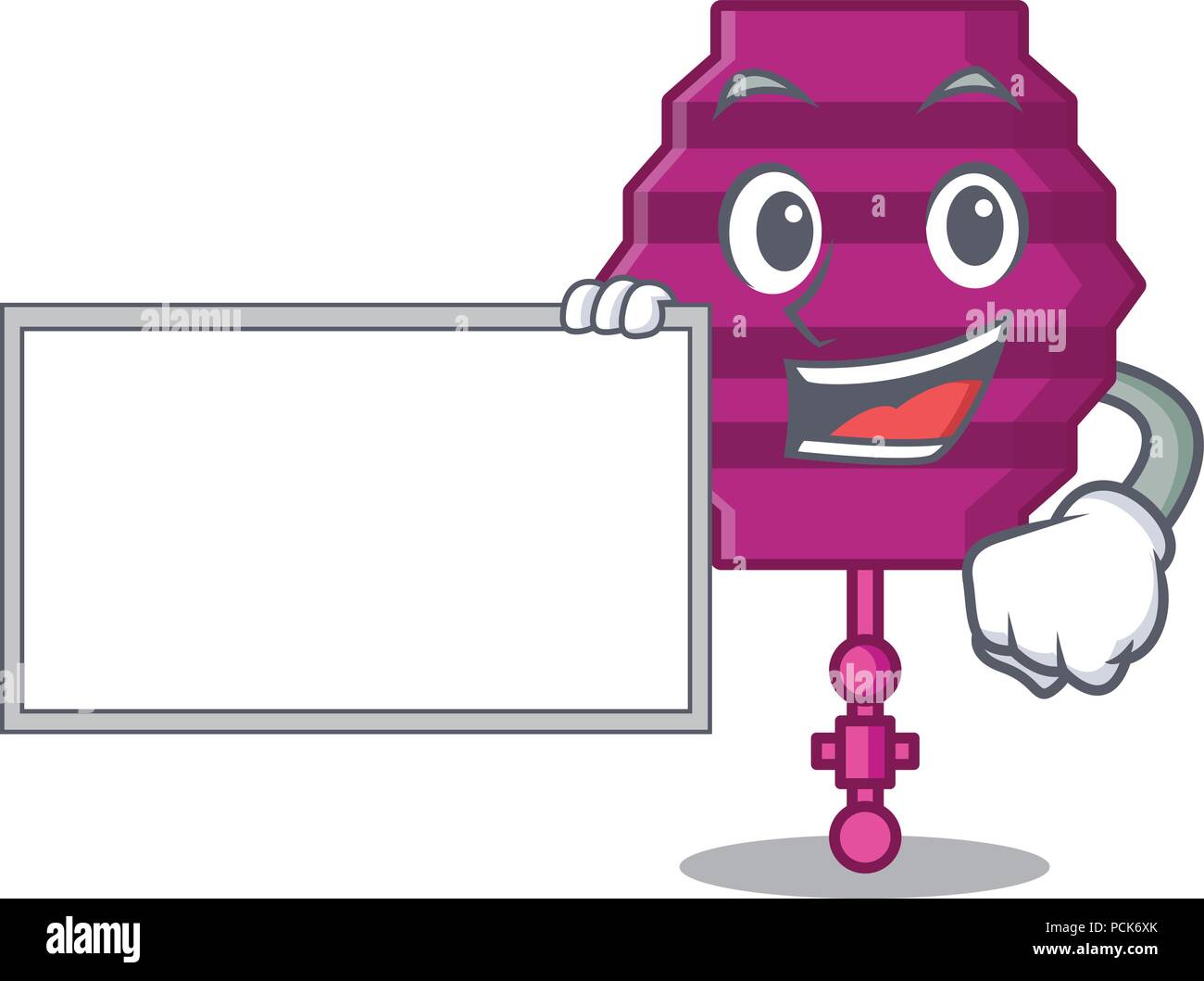 With board paper lantern character cartoon Stock Vector Image & Art - Alamy