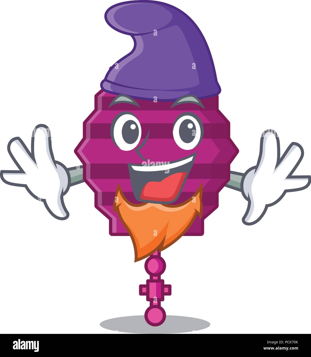 Elf paper lantern character cartoon Stock Vector Image & Art - Alamy