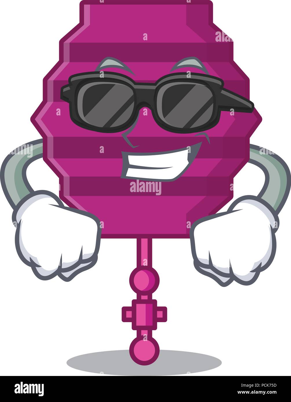 Super cool paper lantern character cartoon Stock Vector Image & Art - Alamy